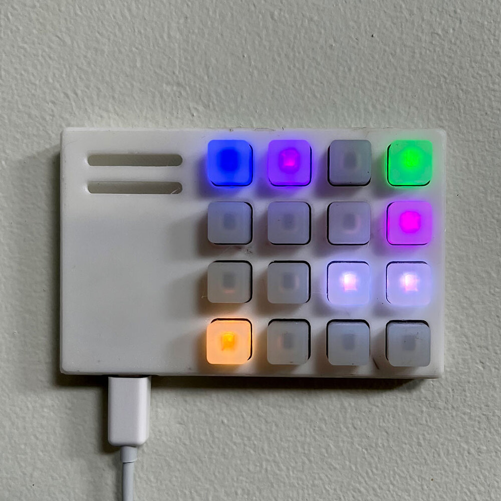 Using an Adafruit Neotrellis for buttons and indicator lights - Share your Projects! - Home ...