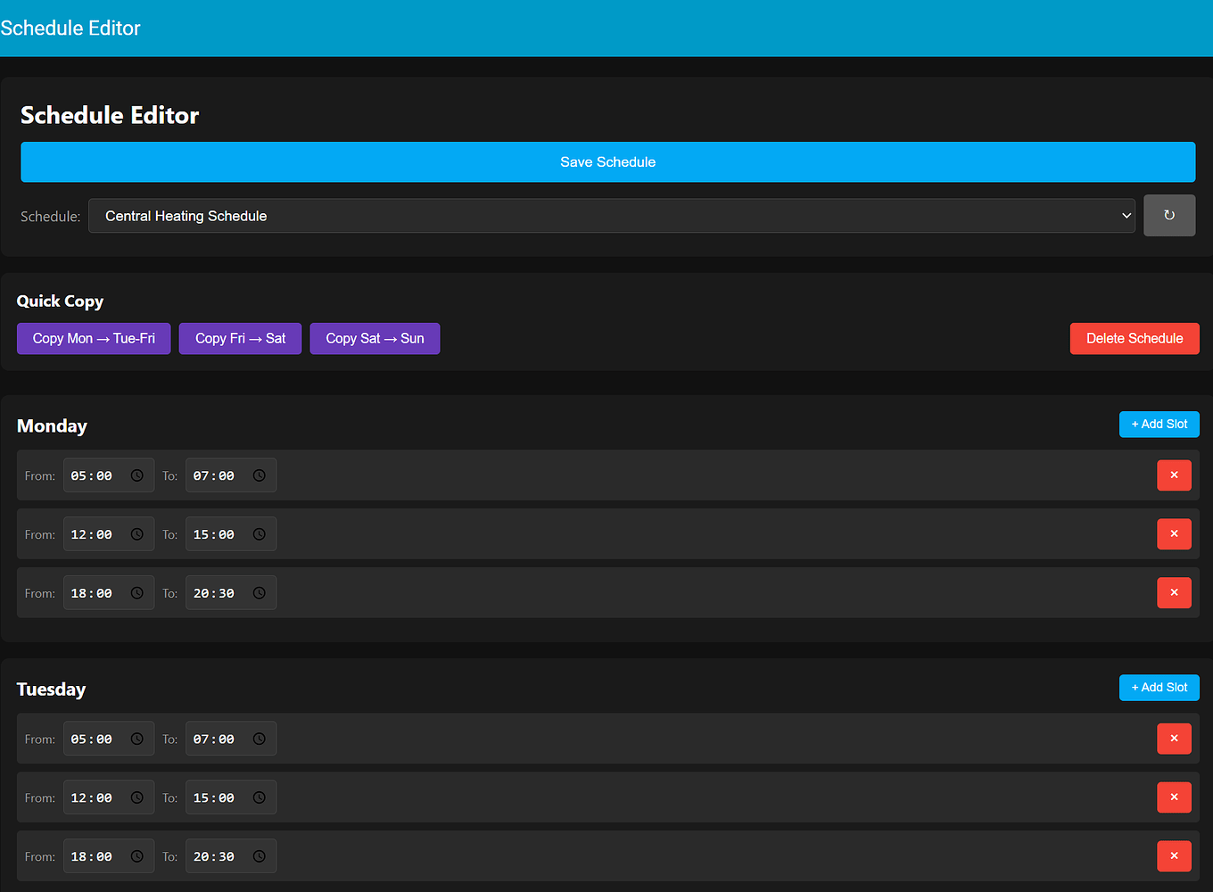 How to display a Fullscreen schedule view as a Dashboard? - Frontend ...