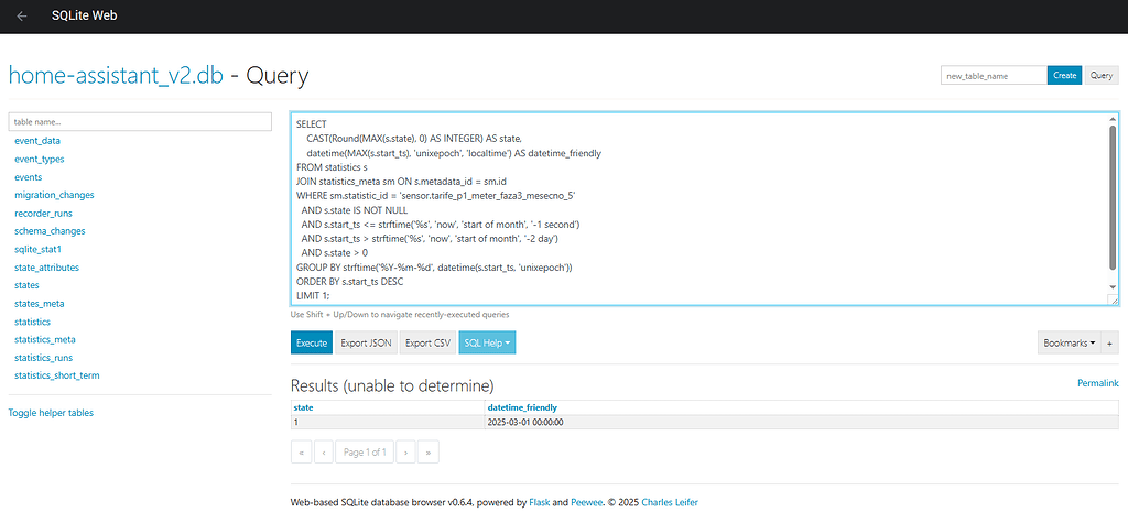 Help with SQL query when there is no data for the previous month ...