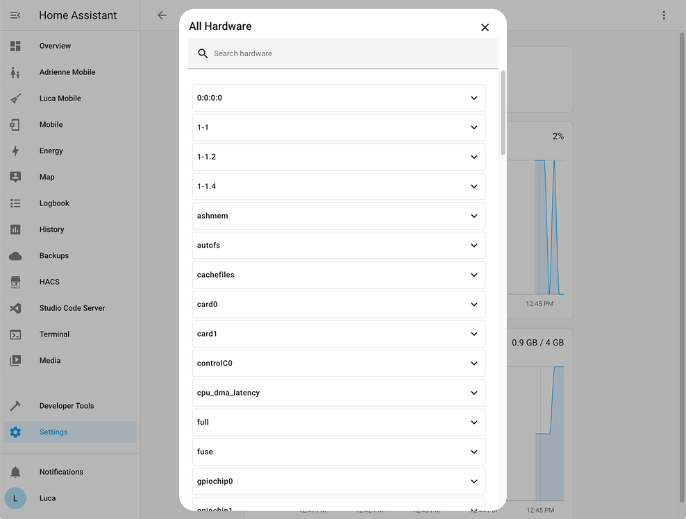 Simplify the hardware page to avoid using the modal for extended info - Feature Requests - Home ...