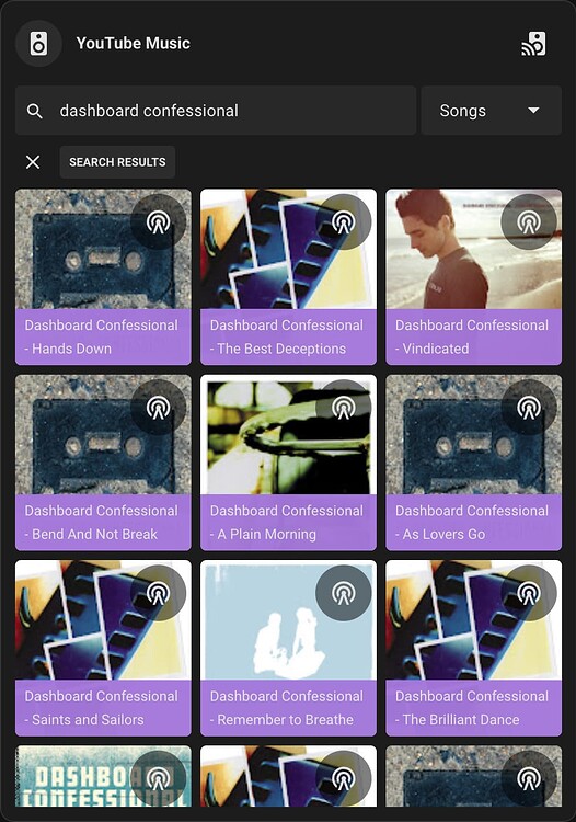 YouTube Music card - Share your Projects! - Home Assistant Community