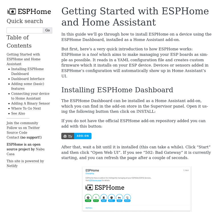 Can't install ESPHome via HA AddOns page - ESPHome - Home Assistant ...