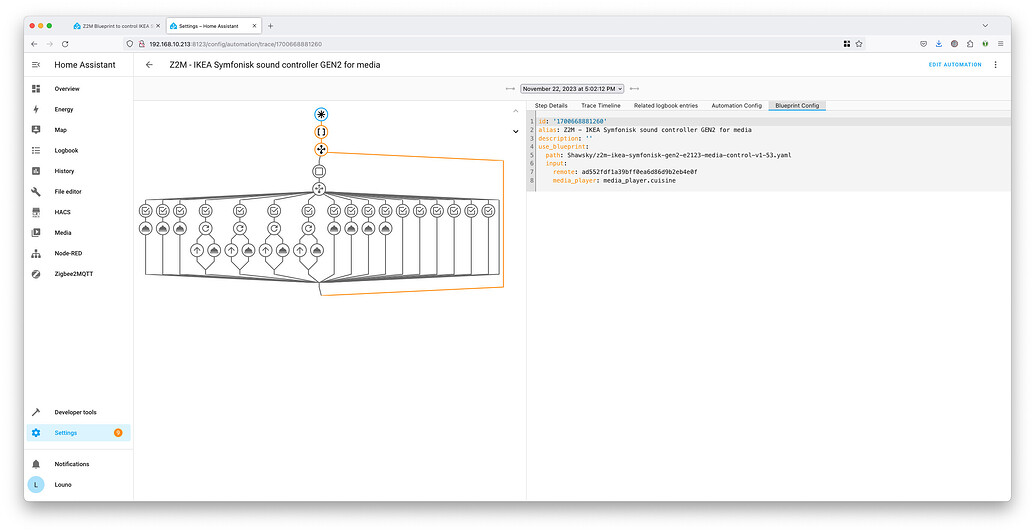 Z2M Blueprint to control IKEA Symfonisk Gen2 [E2123] not working ...