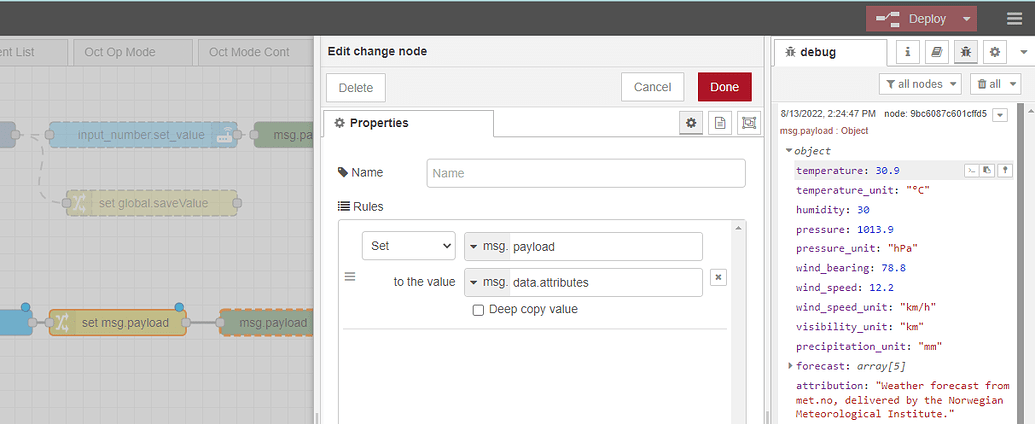 Get Temperature from weather.home in Node red? - Node-RED - Home ...