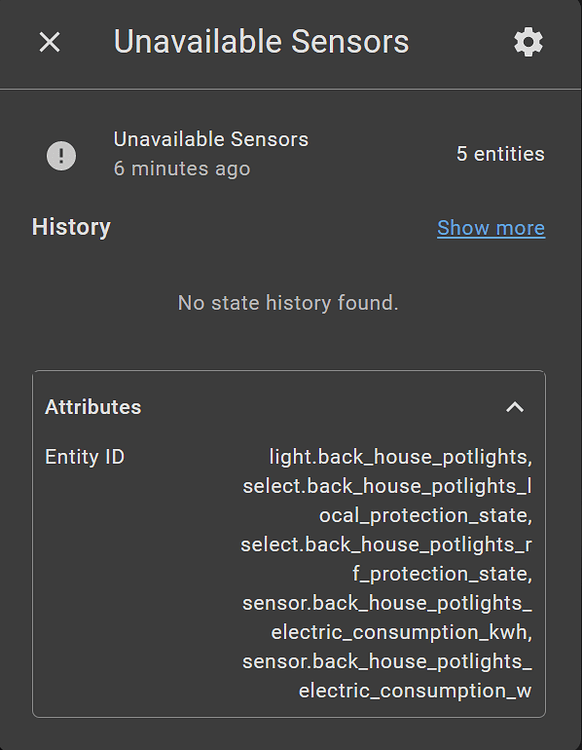 Unavailable / Unknown Entity Monitoring - Template Sensor - Share your Projects! - Home ...