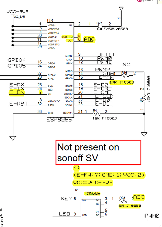 Sonoff SV "Spare pin(s)", using for ADC possible? - Hardware - Home ...