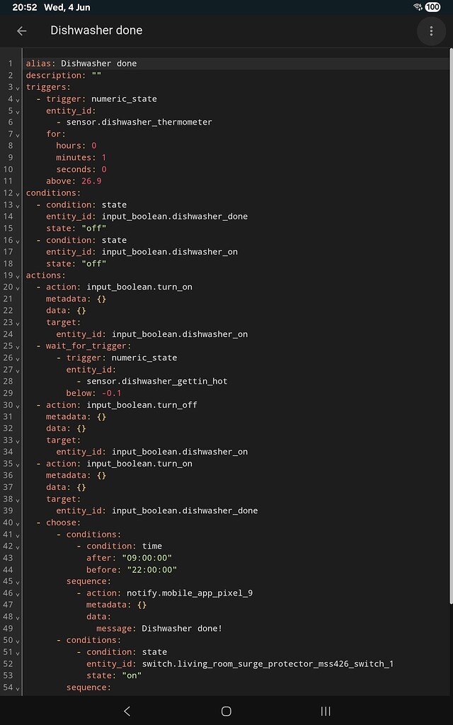 Automation trigger not triggering below -0.1 - Configuration - Home Assistant Community