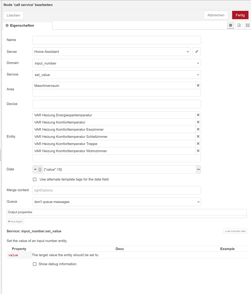 Writing Multiple Values With Call Service Node Mixup Node Red Home Assistant Community