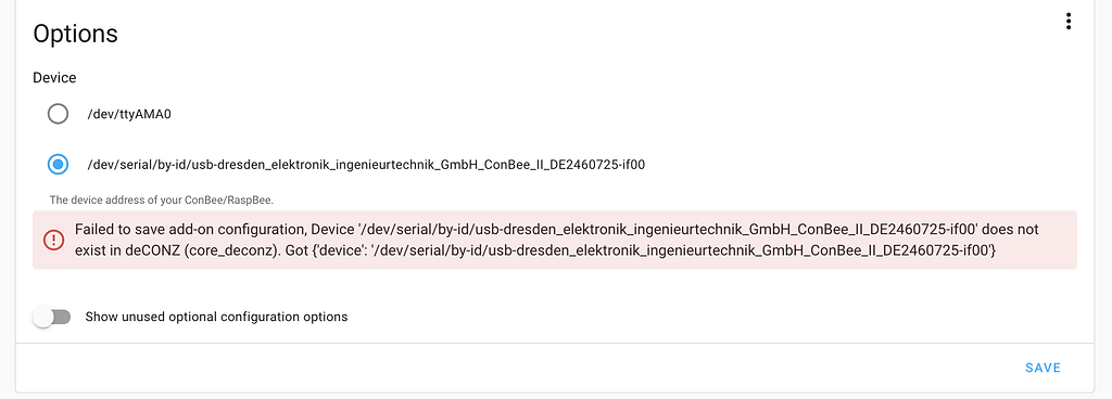 Can't find conbee-2 device from either deconz or zha - Home Assistant Community