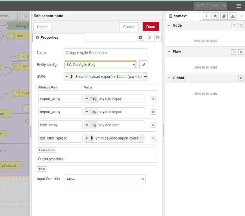 Octopus Agile - display tariff in graphs & tables, best import/export periods - all done using ...