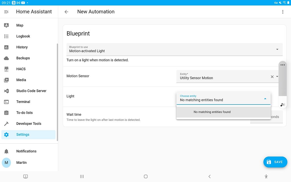Entities Error Message Blueprints Home Assistant Community 