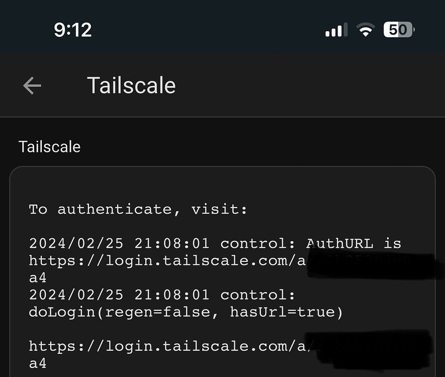 Tailscale reauthentication - Installation - Home Assistant Community
