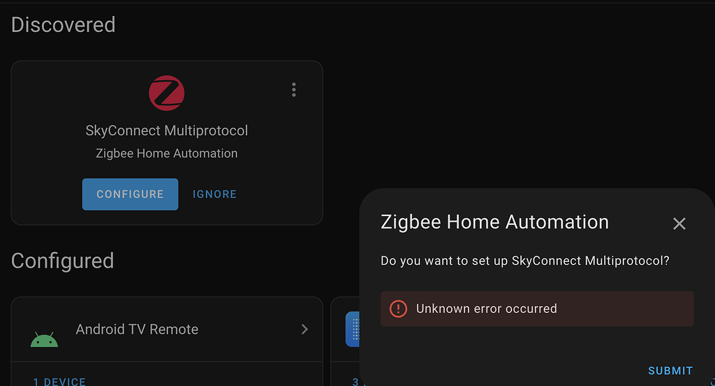 Issue with SkyConnect after updating to HAOS 12.2 - Zigbee - Home Assistant Community