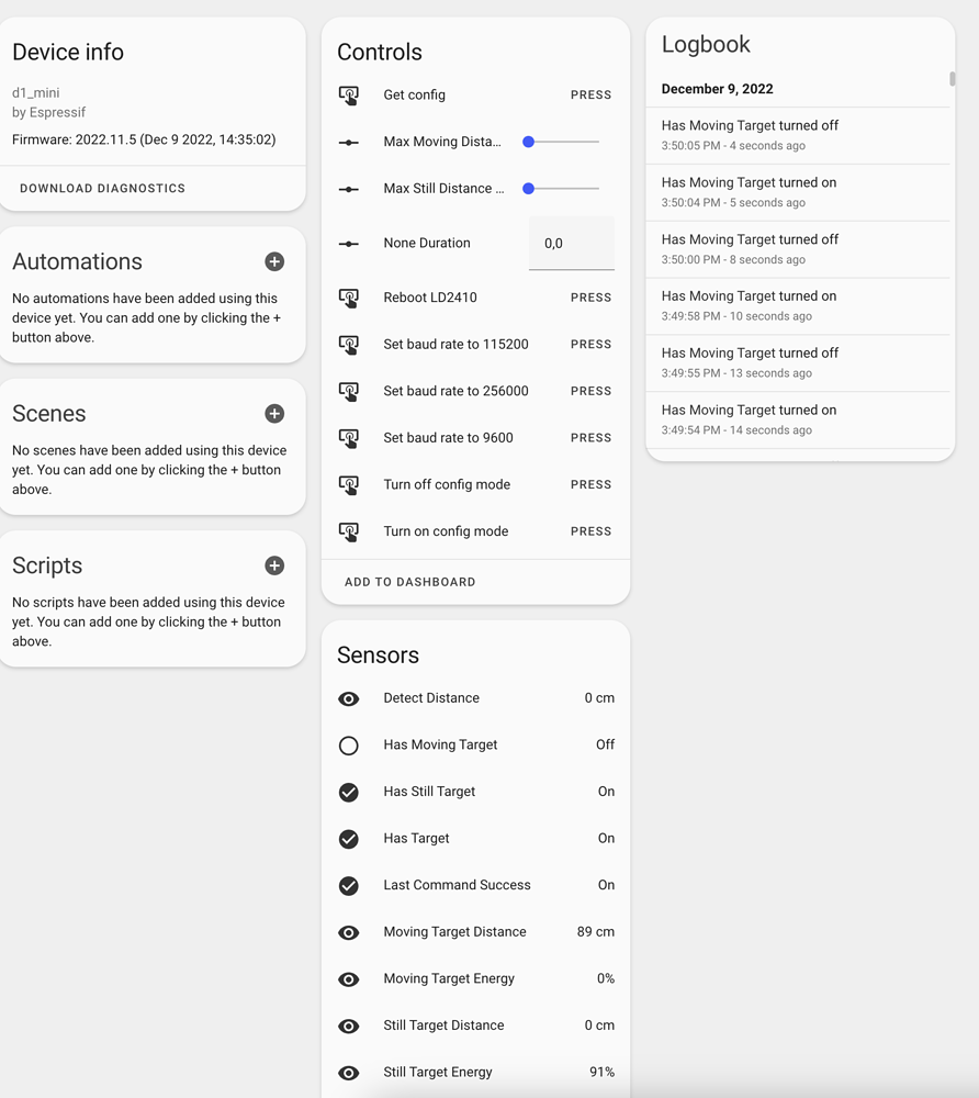 Ld2410 Esphome Tips Esphome Home Assistant Community