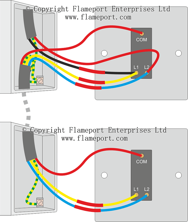 How to wire a Sonoff ZBMINI L2 Extreme for UK 2-way Light Switches ...