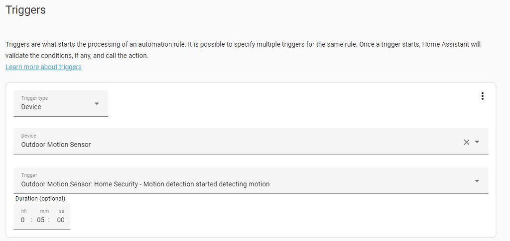 Setting Up A Motion Sensor Configuration Home Assistant Community