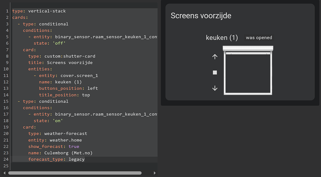 Use Conditional Card To Show Different Cards Frontend Home Assistant Community