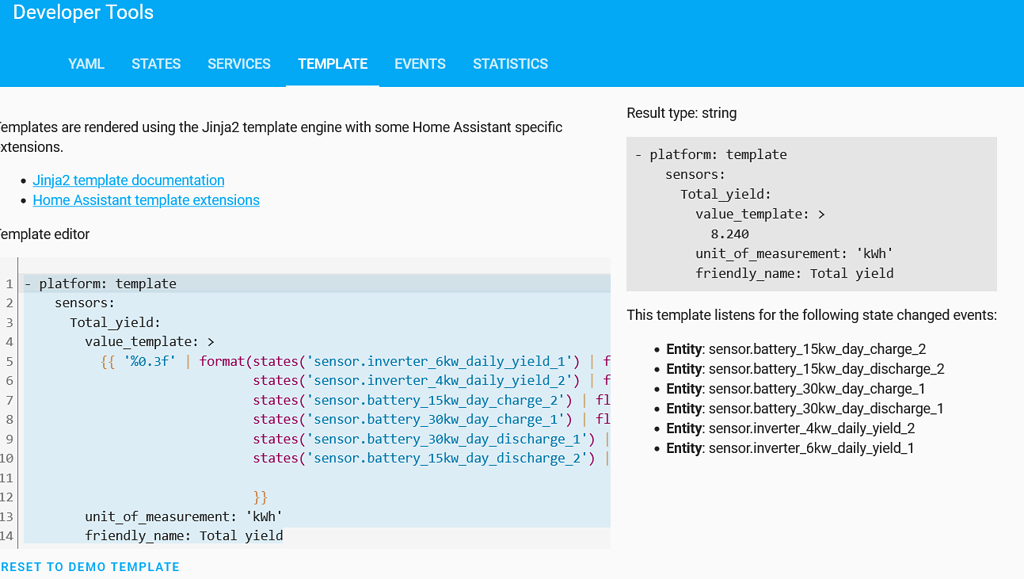 Creating Template Configuration Home Assistant Community