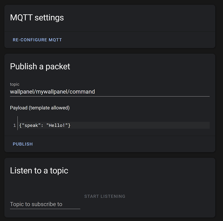 How to listen to MQTT topic under Dev Tools? - Configuration - Home ...
