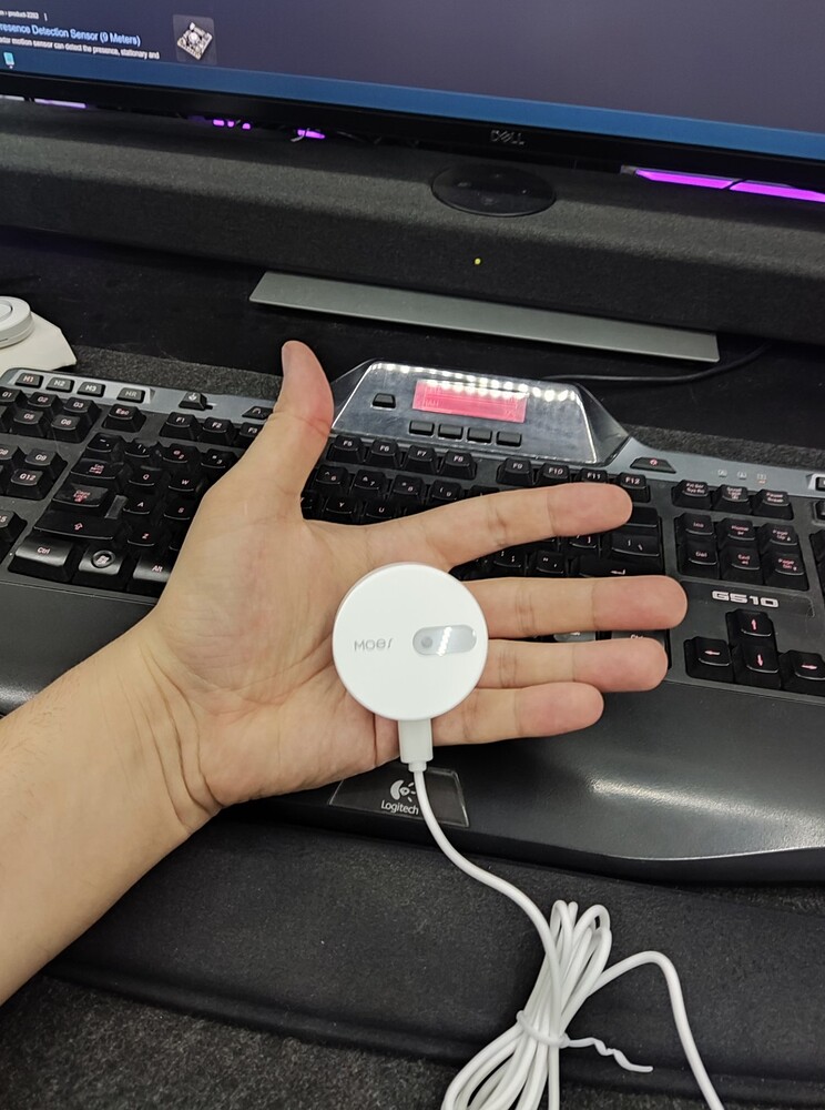 Moes 24G mmwave Human Presence Sensor ZigBee - Model: ZSS-LP-HP02 ...