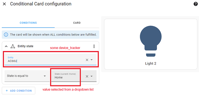 Conditional Card Bug - Frontend - Home Assistant Community