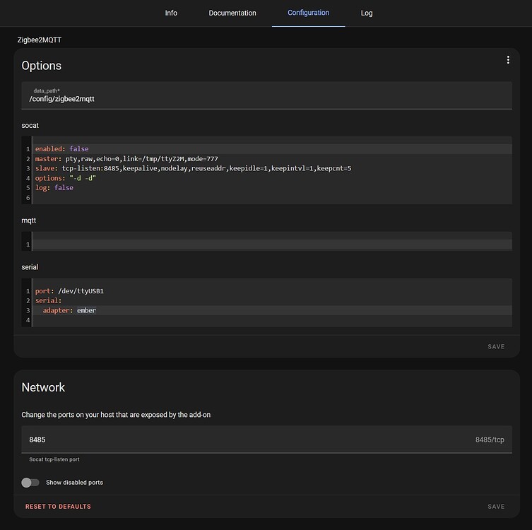 SkyConnect v7.3.2.0 ezsp to ember - driver depricated - Zigbee - Home ...