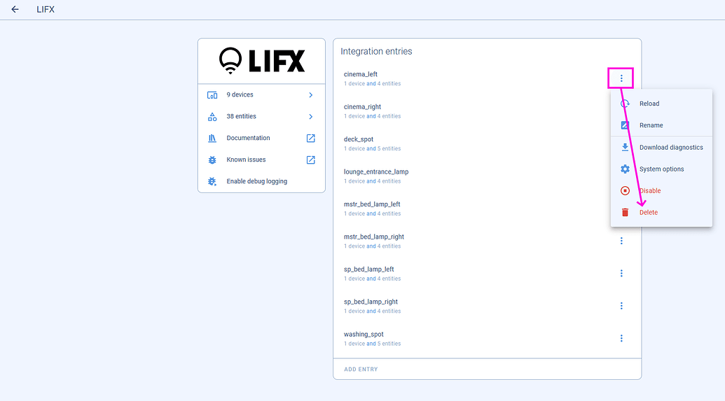 Why Is Deleting Devices Still A Thing Configuration Home Assistant Community