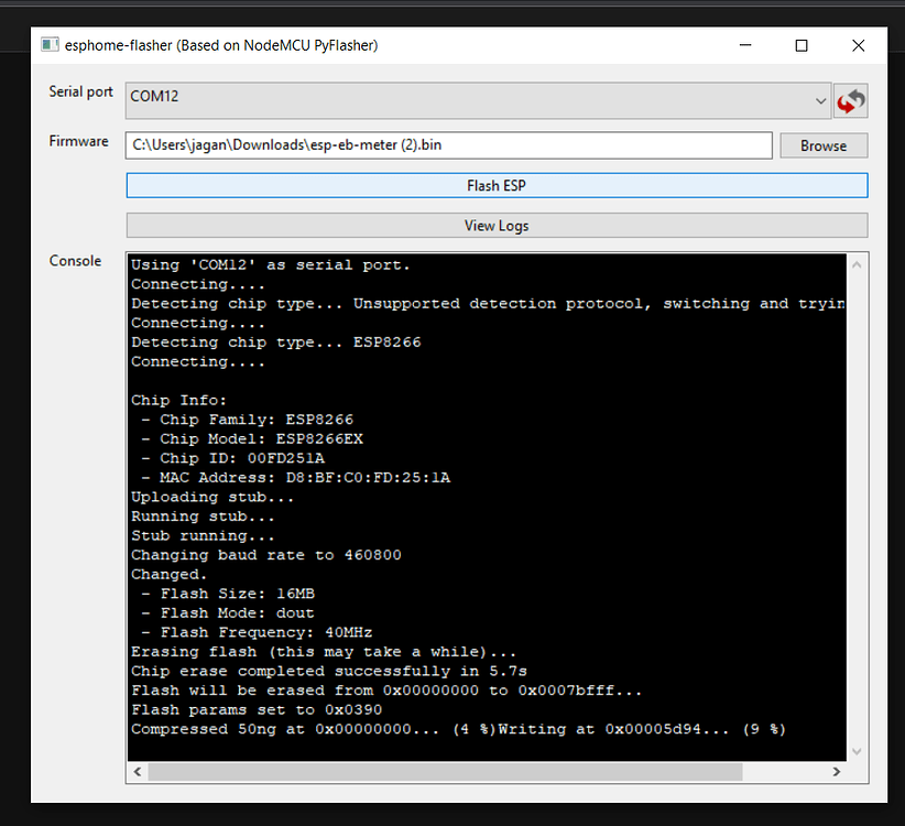 Wemos d1 mini pro is not working in esphome (EXCEPTION DECODER - ERROE ...