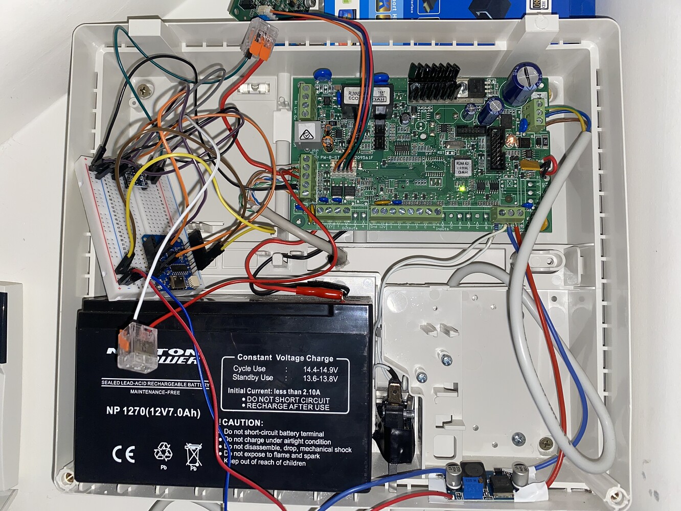 Crow Runner Alarm interface using an esp8266 and Home Assistant - Page ...