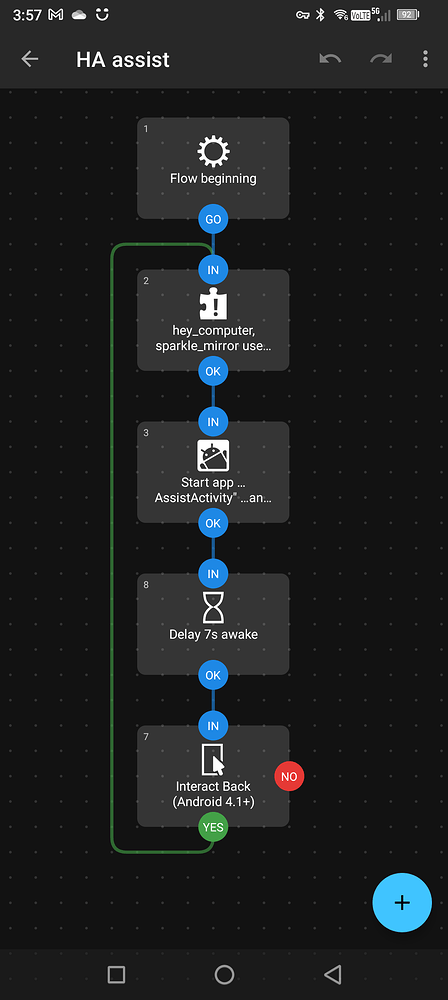 Setting up a 100% local smart speaker on an Android tablet using Tasker and Snowboy to handle ...
