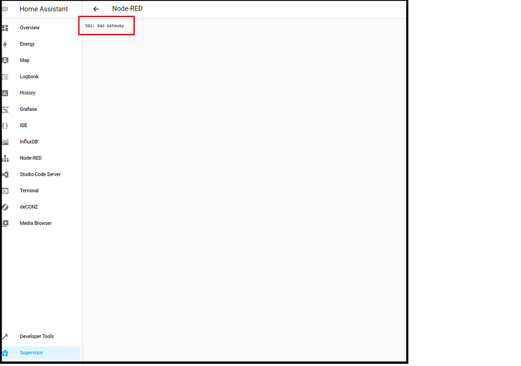Can Not Open Node Red Ui Node Red Home Assistant Community