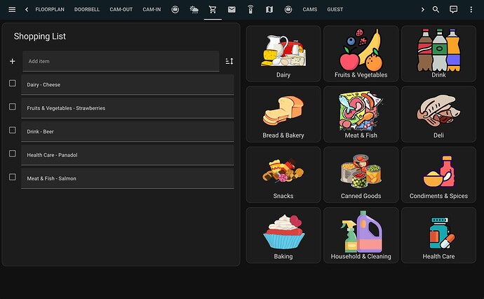 Improved Shopping List - Dashboards & Frontend - Home Assistant Community