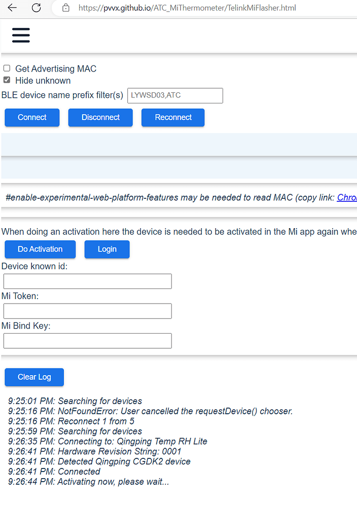 Xiaomi Mijia BLE Sensors - CGDK2 - cannot get bind key - ESPHome - Home Assistant Community