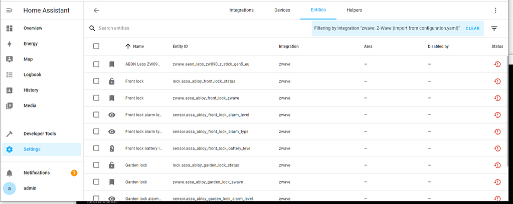 Zwave Configuration Broken Following Ha Upgrade Z Wave Home Assistant Community