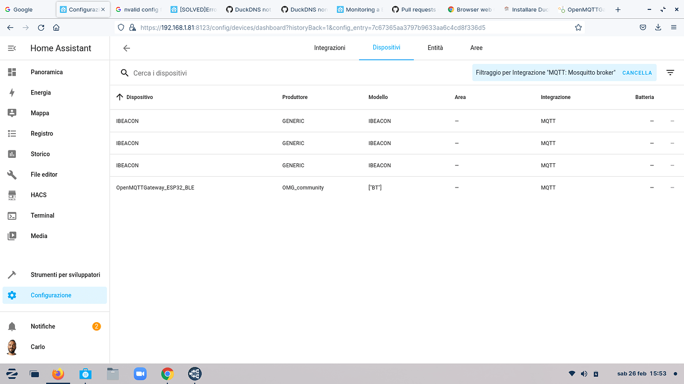 Presence detection, BLE, mi flora, RF gateway with ESP32, OpenMQTTGateway is now compatible ...