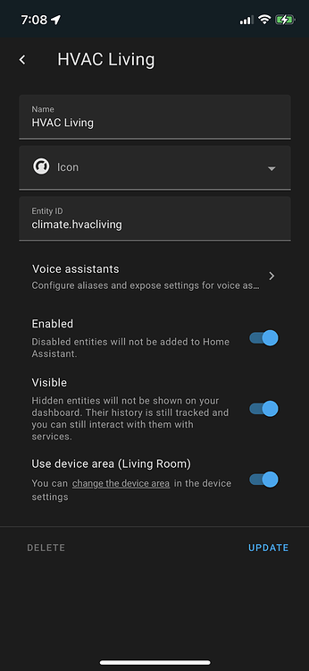 Google Assistant and Climate type entities not controllable in 2023.5.x ...