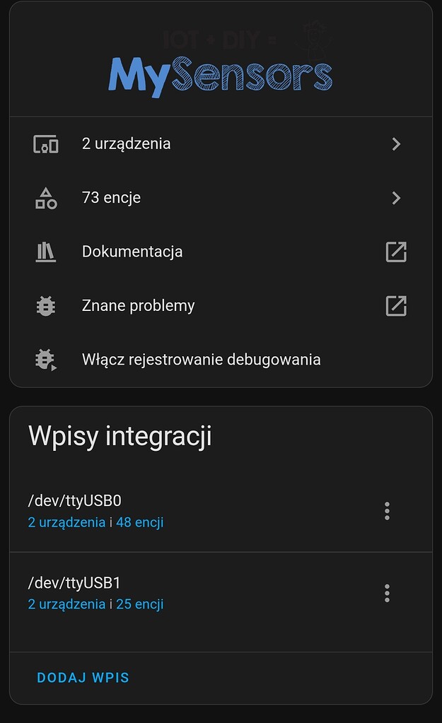 Mysensors problem - Third party integrations - Home Assistant Community