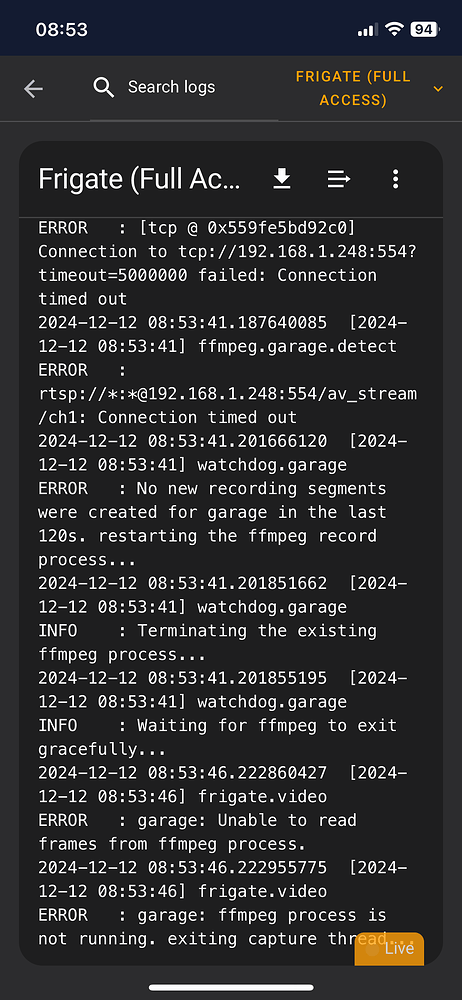 Frigate Not Working Configuration Home Assistant Community