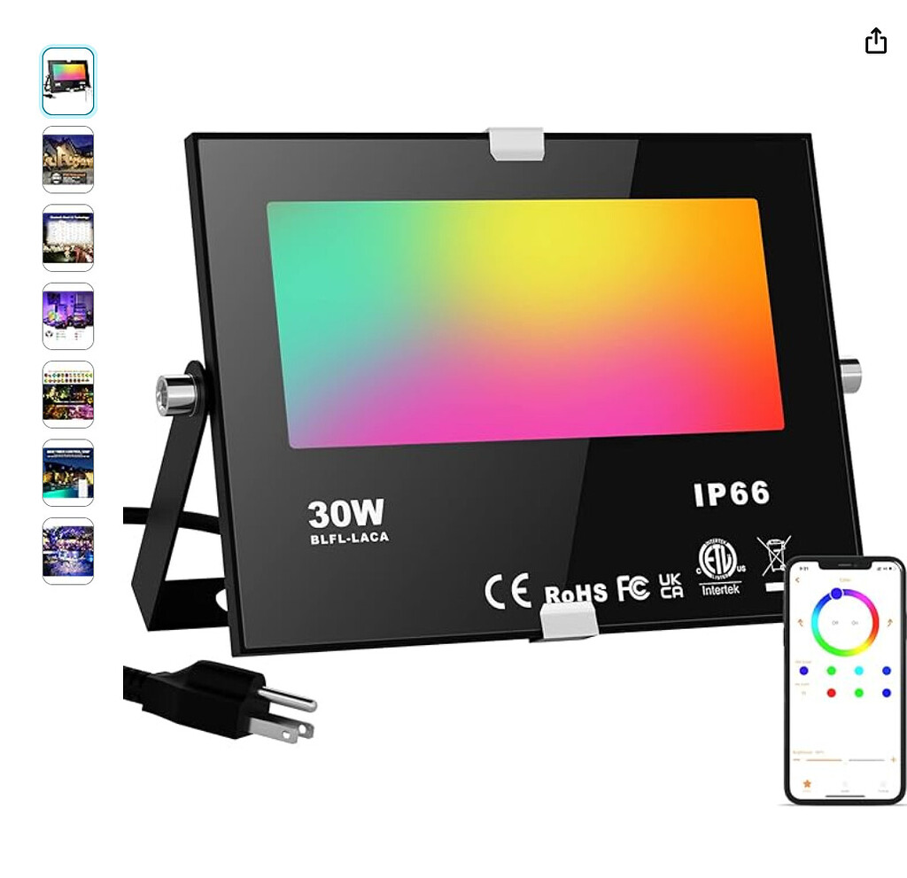 Multicolor outdoor LED light - Hardware - Home Assistant Community