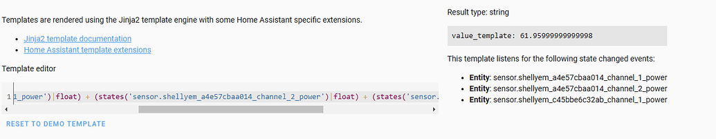 Entity not available - template value - Configuration - Home Assistant ...