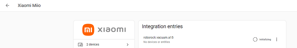 Roborock S7 - Xiaomi Mii integration stopped working. "Retrying setup" - Third party ...