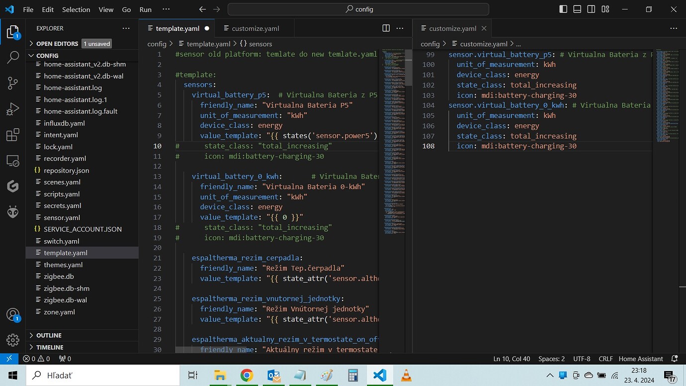 Template - State_Class: total_increasing - Energy - Home Assistant ...