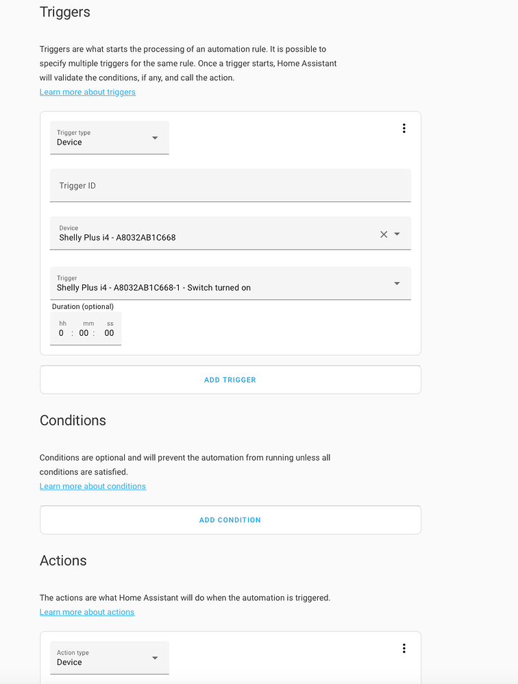 Shelly PLUS i4 Wall Switch Example Automation - Share your Projects ...