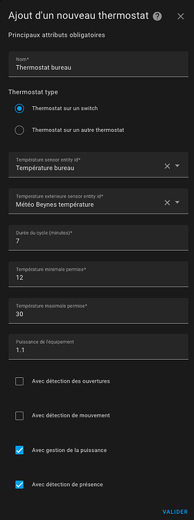 Versatile Thermostat: a full feature thermostat (energy, door/window ...