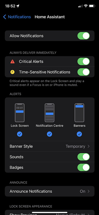 Help troubleshooting notifications on iOS - Home Assistant Companion ...