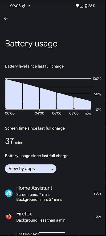 Pixel 8 Pro high battery usage - Home Assistant Companion for Android ...