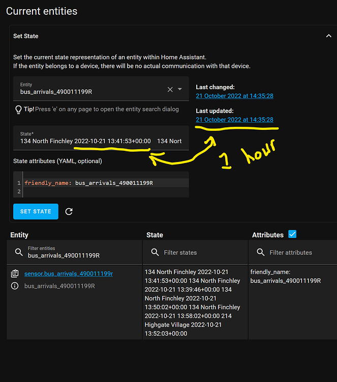 Get a list of the next 5 buses arriving using Rest API - Configuration - Home Assistant Community