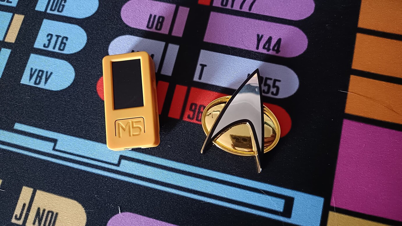 Star Trek Comm Badge for Home Assistant Voice Control - Share your ...