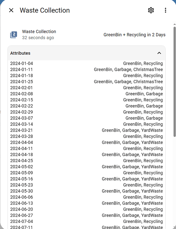 Waste/Garbage Collection - Frontend - Home Assistant Community
