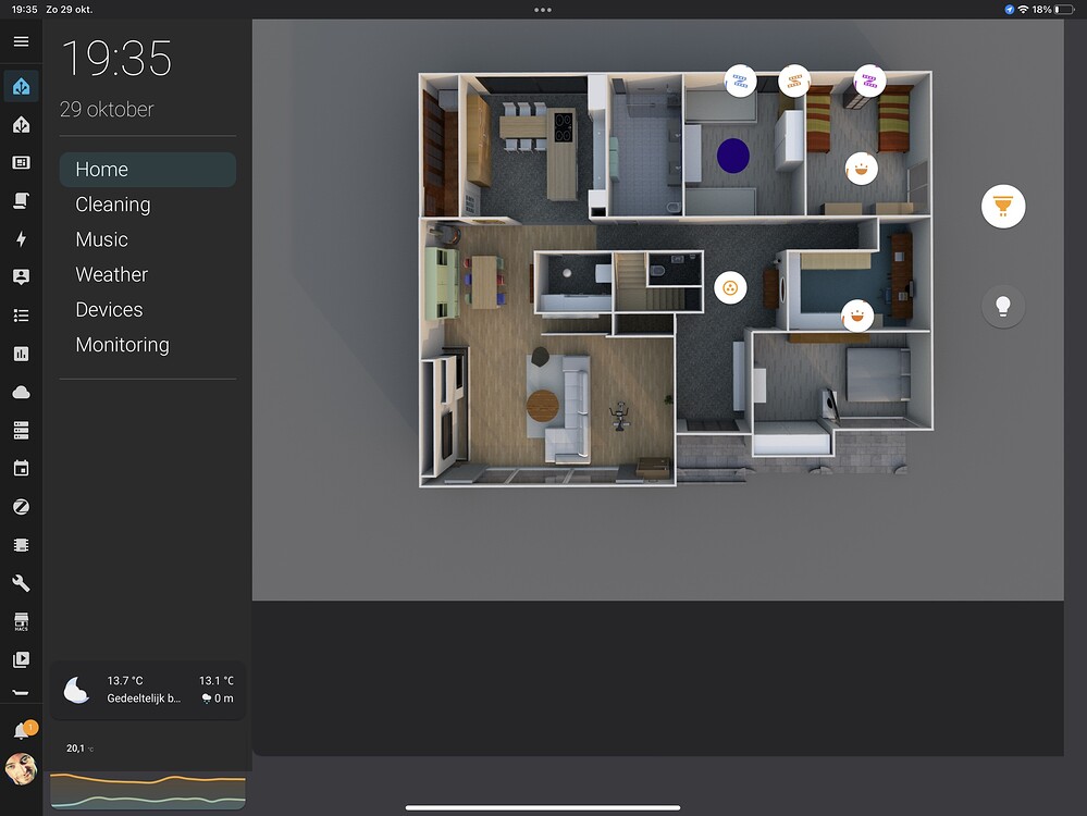 Best tablet dashboard 2022 - lovelace - Frontend - Home Assistant Community